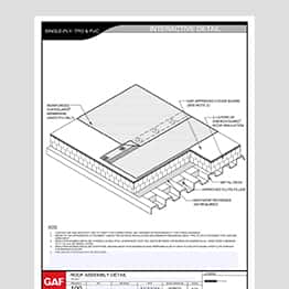Custom & Interactive PDF Detail Drawings | GAF Roofing